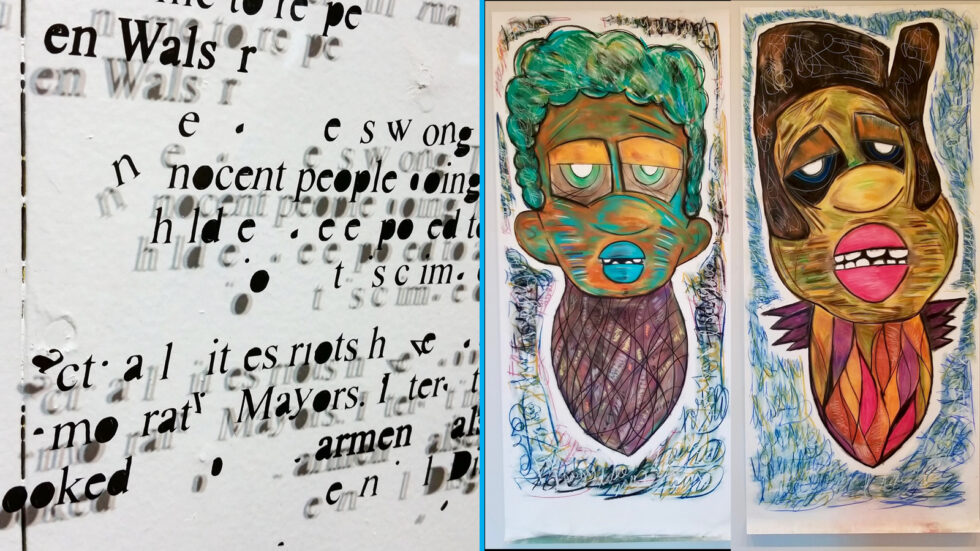 Say:Word, a site-specific installation by Renee Cloud & de’Angelo DIA ...